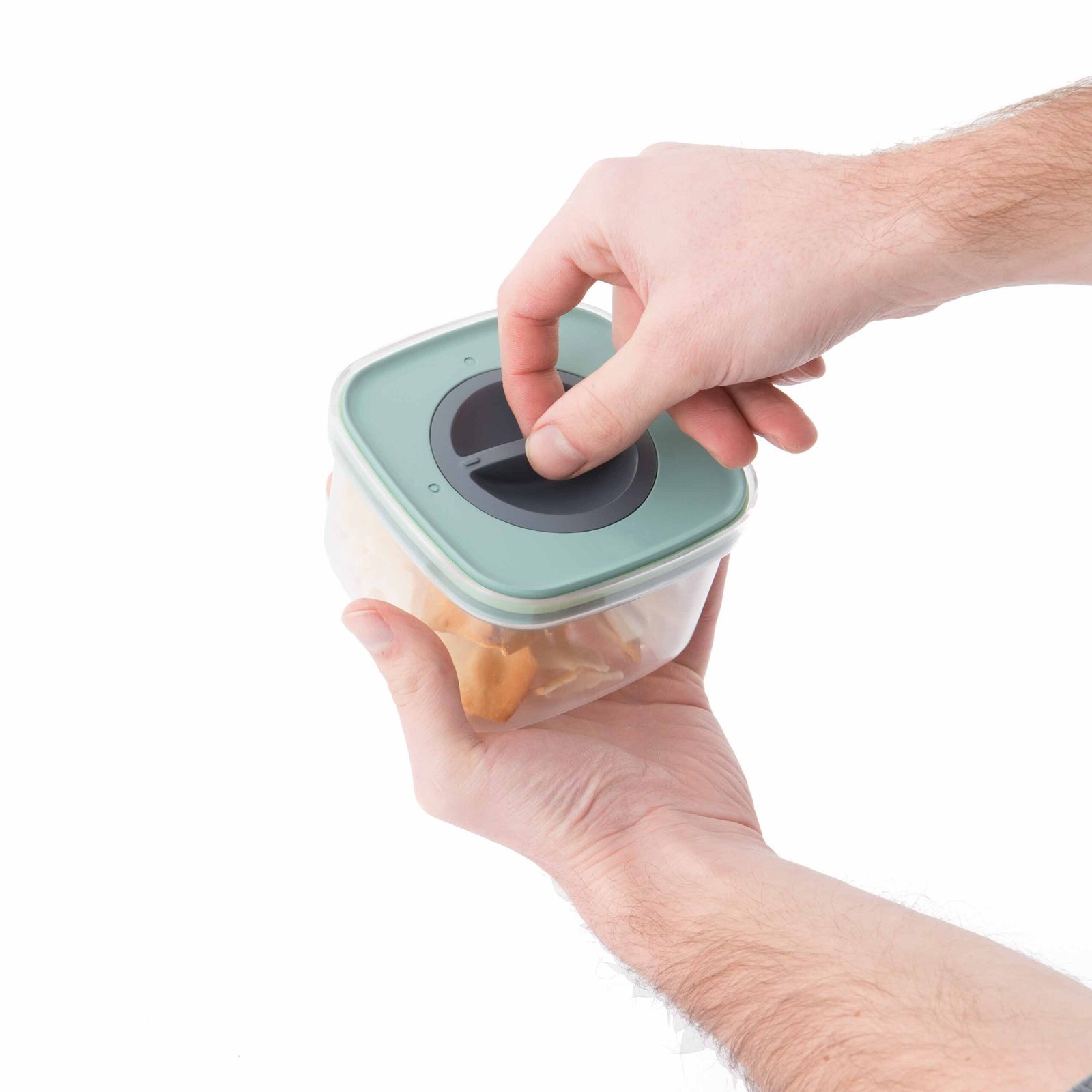 Smart seal food container 0.4L – Titanium