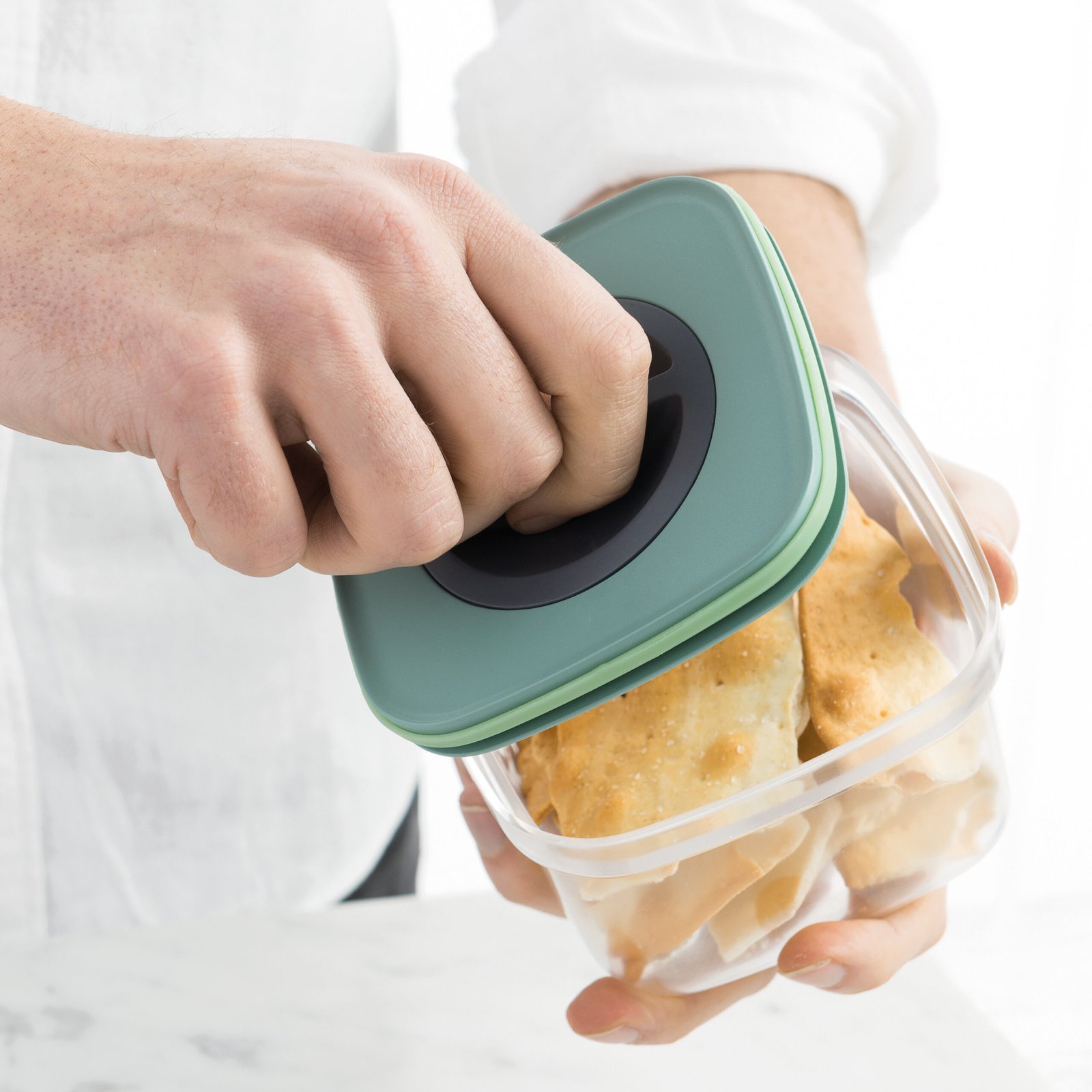 Smart seal food container 1,60L – Titanium