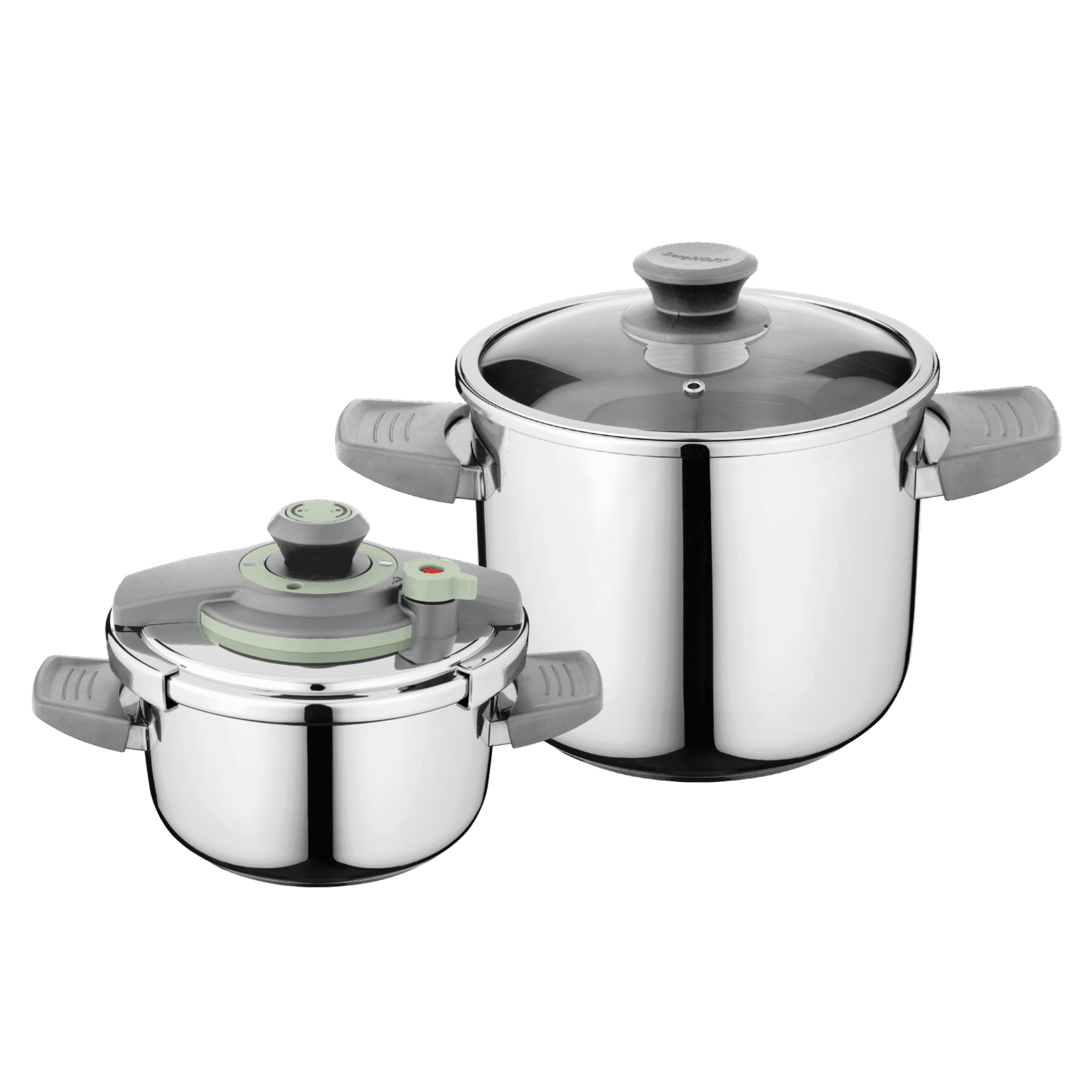 4-pc pressure cooker set Vita – Titanium